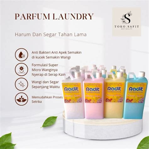 Jual Pewangi Laundry Radit Jerigen 1 Liter Pewangi Baju Parfum