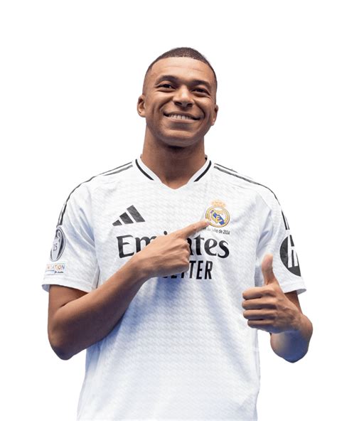 Mbappe Real Madrid Png Football Render