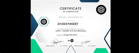Ayushi Pandey On Linkedin Just Completed An Amazing Workshop On Ai