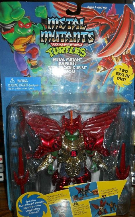 Metal Mutant Raphael With Phoenix Spirit Armor Teenage Mutant Ninja