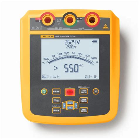 Fluke 1535 Insulation Resistance Tester Jm Test Systems