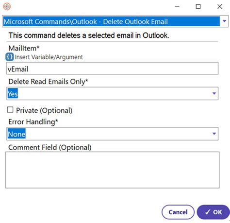 Delete Or Forward An Email Openbots