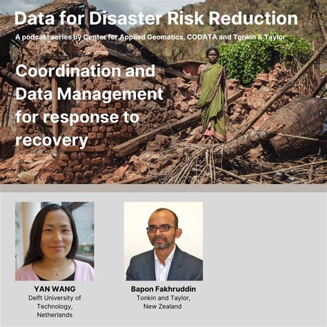 Codata Learn About Data Driven Response And Recovery