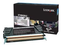 Lexmark High Yield Black Original Toner Cartridge Lccp