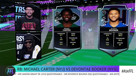 Fantasy Faceoff Week 8 Michael Carter Vs Devontae Booker Yahoo Sport