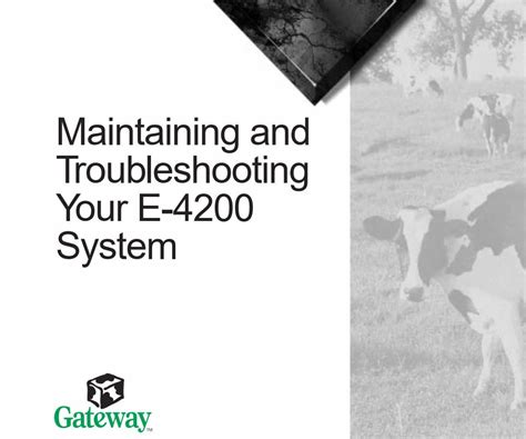 Gateway E Maintaining And Troubleshooting Bit Babez
