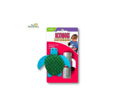 Kong Cat Catnip Refillables Turtle Catnip Toys Pet Shop