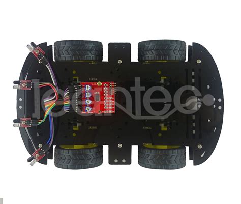 Kit De Robótica Chasis 4wd Para Arduino Con Driver L298n Y Sensor Ir Leantec Es