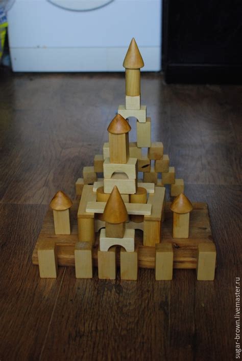 Конструктор из кубиков "Замок" в интернет-магазине на Ярмарке Мастеров ...