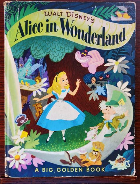 Walt Disneys Alice In Wonderland Big Golden Book 4595199370
