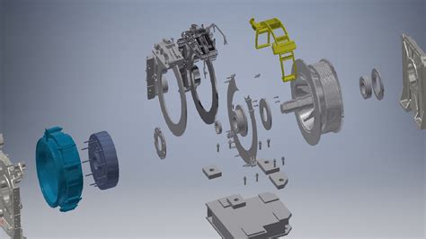 3d Gearless Elevator Motor Turbosquid 2207884