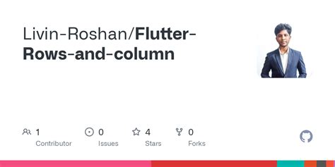 Github Livin Roshanflutter Rows And Column