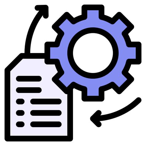 Process Generic Outline Color Icon