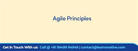 Agile Principles Learnovative