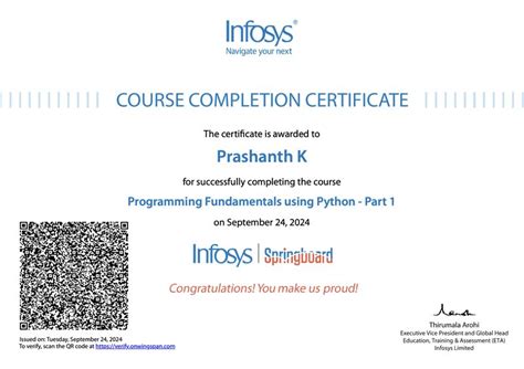 Prashanth K On Linkedin Programming Fundamentals Using Python Part 1