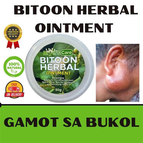 Original Bitoon Pure Extract Bitoon Herbal Ointmentl Bitoon 100 Organic Gamot Sa Anumang Uring