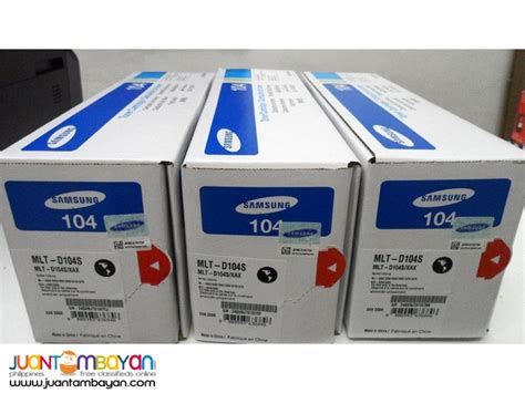 SAMSUNG MLT 104S BLACK Toner genuine - for sale