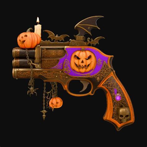 Pumpkin Blaster Villain Download Free 3d Models Generated With