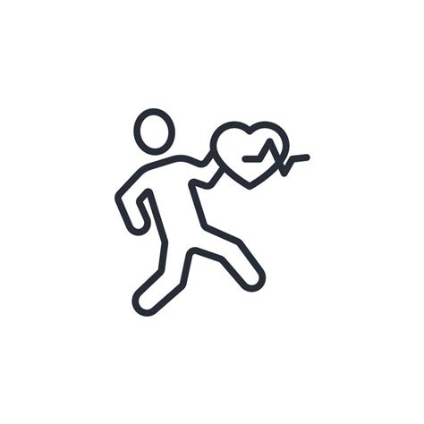 Exercise Icon Editable Stroke Linear Style Sign For Use Web Design Logo Symbol Illustration