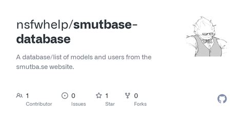 Github Nsfwhelpsmutbase Database A Databaselist Of Models And
