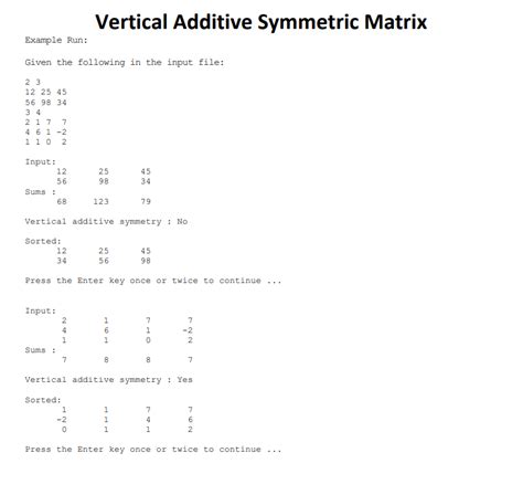 Solved In C Matrixes A Matrix Is A Dimensional Array Chegg