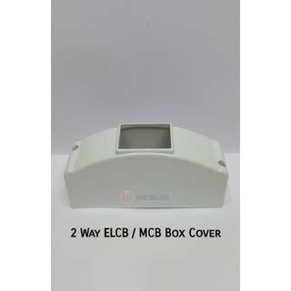 Pvc Link ABS 2 4 Way ELCB MCB Box Cover White Shopee Malaysia