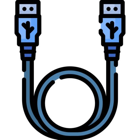 Usb Cable Special Lineal Color Icon