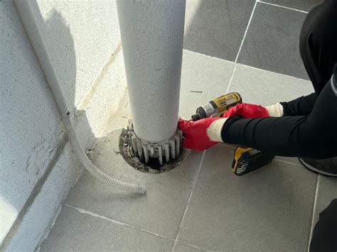 금정구 아파트 베란다 우수관 방수 공사로 발코니누수 해결한 사례 부산누수전문업체