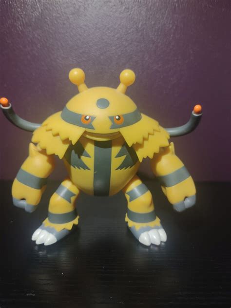 Electivire Pokemon Sofubi Soft Vinyl Dx 6 Figure 2008 Banpresto Tomy