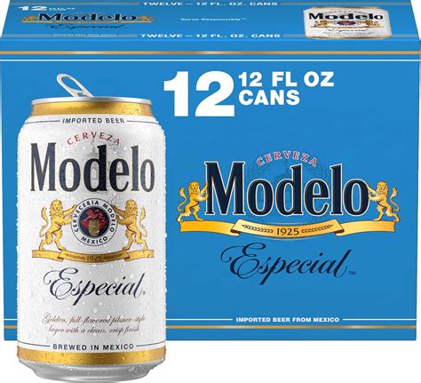 Modelo Especial 12 Unidades Latas De 12 Oz 44 Abv