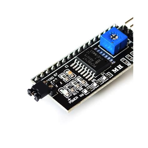 Szín IICI2C adapterkártya LCD1602 16x2 LCD kijelző háttérvilágítás