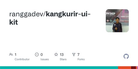 github ranggadev kangkurir ui kit