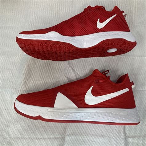 Nike Air Pg 4 Tb Promo Mens Size 17 University Red White Basketball