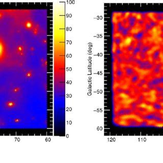 A Model Count Map B Data Model Ratio Map Both Maps Are Obtained Download Scientific