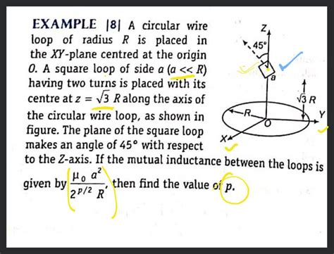 A Circular Wire Loop Of Radius R Is Placed In The Xy Plane Centered At T