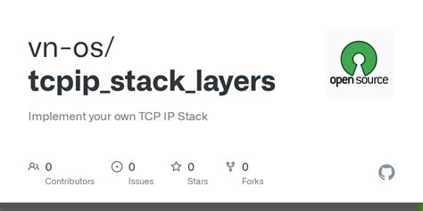 Github Vn Ostcpipstacklayers Implement Your Own Tcp Ip Stack
