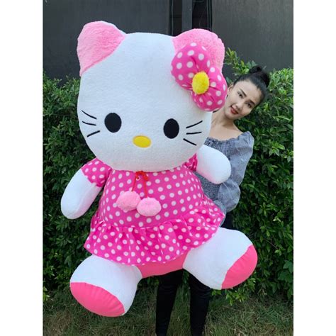 ตุ๊กตาคิดตี้ ตัวใหญ่สวย ขนาด1เมตร สินค้าผลิตในประเทศไทย ขนสวย ขนนุ่ม