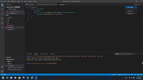 Error Could Not Find Or Load Main Class Caused By Javalang