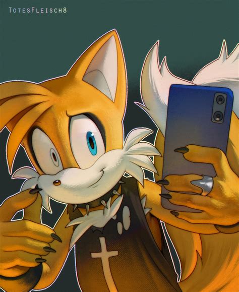 Tails Sonic Drawn By Totesfleisch Danbooru