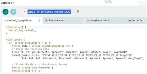 Esp32 Not Coming Online And Editor Doesnt Showing Options Cloud Iot Arduino Forum