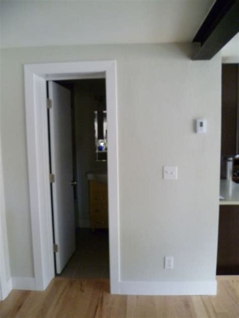 Modern Flat Casing Door Trim And Baseboards Baseboard Styles House