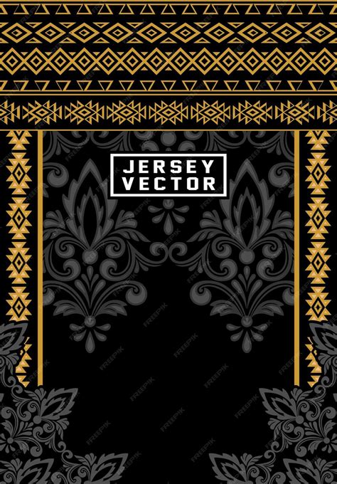 Premium Vector Jersey Pattern Design For Sportswear