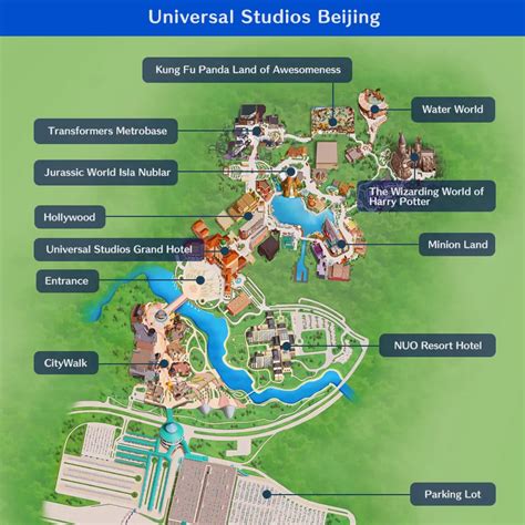 Universal Beijing Resort Photos Map Nrcbf