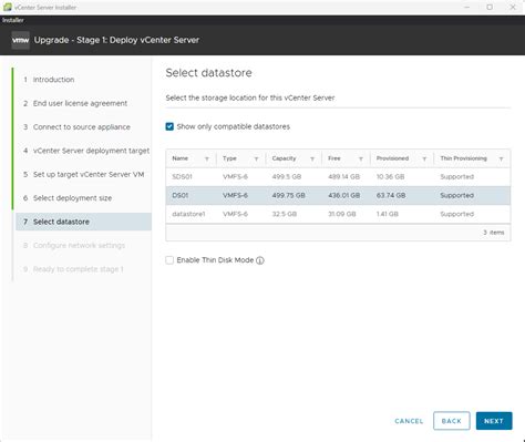 From VCenter Server 7 To VCenter Server 8