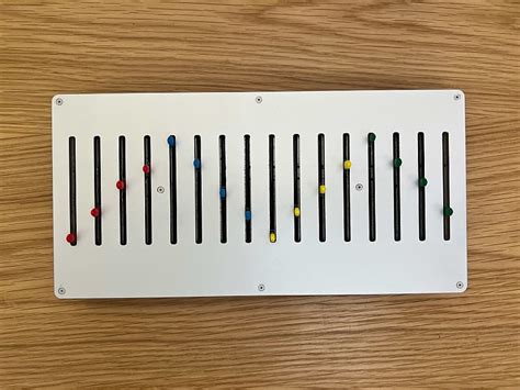 Michigan Synth Works 16n Fader Bank With Cv Midi I2c Silver Reverb