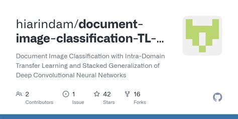 Github Hiarindamdocument Image Classification Tl Sg Document Image Classification With Intra