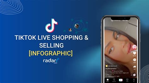 Tiktok Live Shopping Infographic Radarr
