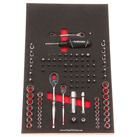 Foam Organizer For Shadowing Sockets And Drive Tools