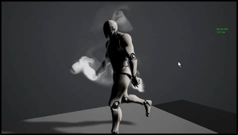 fluidninja live skeletal mesh collision test 490 fps ue 4 20 r unrealengine