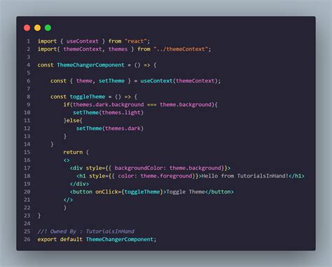 Creating Context In React Typescript With Examples